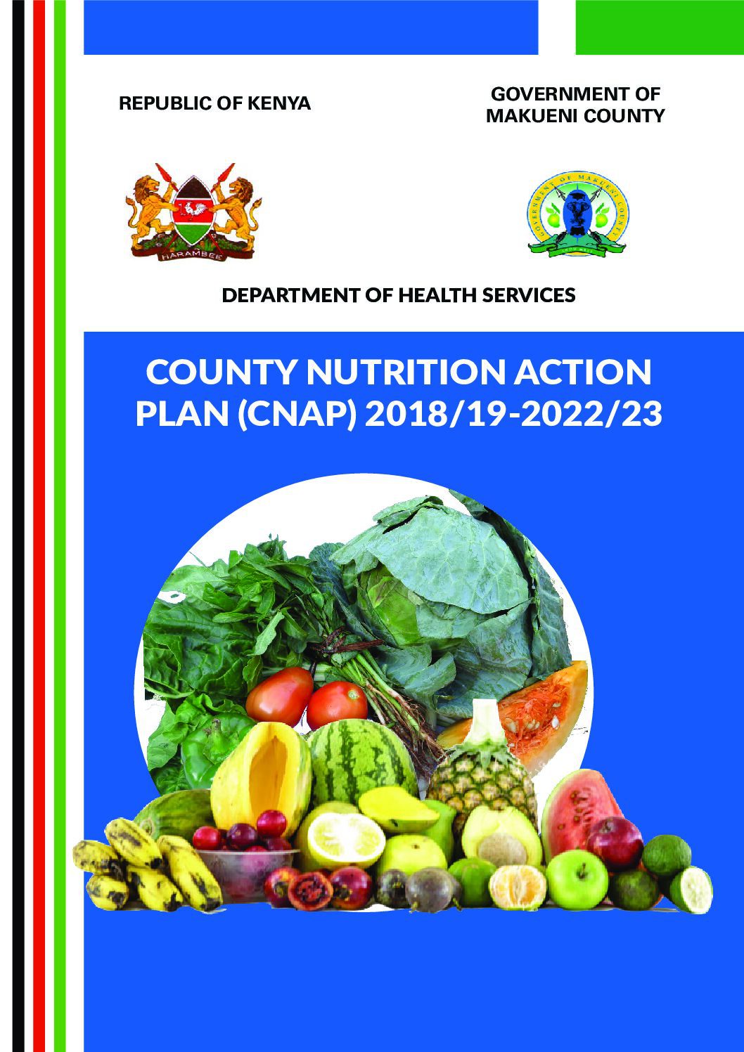Makueni County Nutrition Action Plan 2018/19 - 2022/23 - Nutrition ...